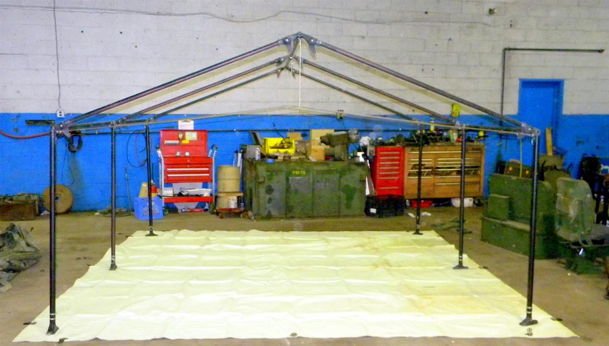 Modular Command Post System MCPS Tent Frame 11'Feet by 11'Feet by 7 ...