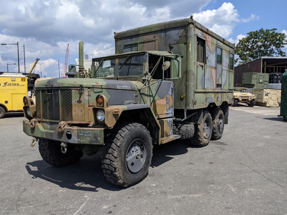 2.5 Ton M109A4 Insulated Van Body Truck