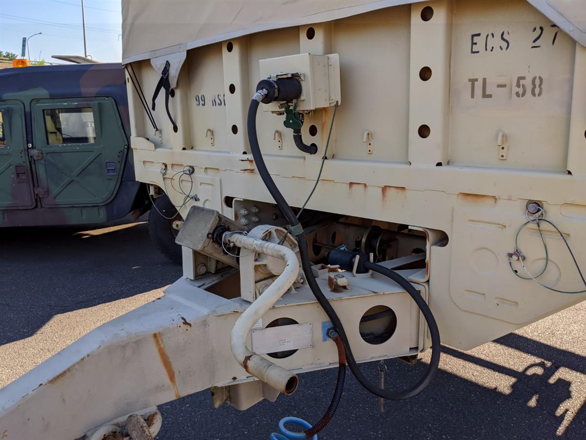 M1082 2 1/2 Ton LMTV / FMTV Drop Side Trailer