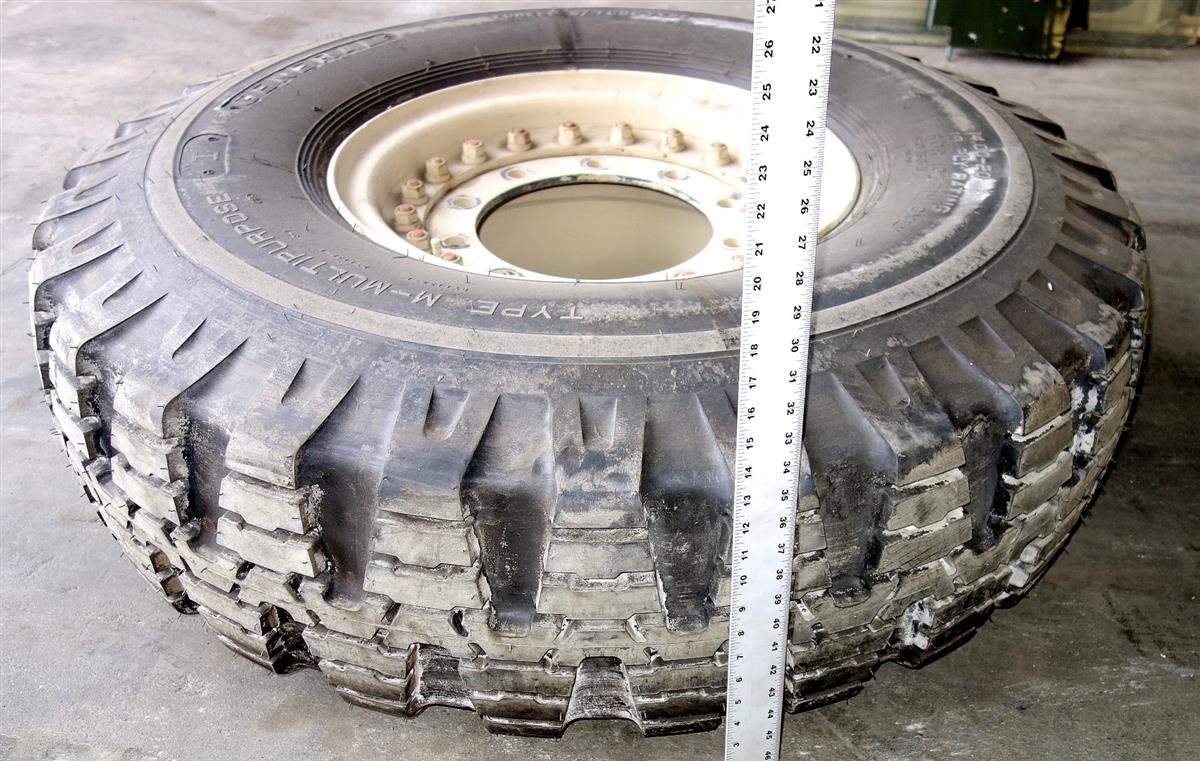 General 14.00-20 Tire Mounted on 20 stud 10-Hole Wheel