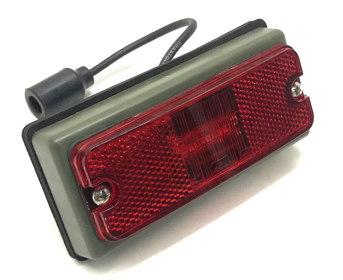 24 Volt Red LED Side Clearance Marker Light for most M-Series Military ...