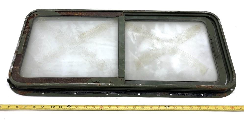 Cab Hard Top Sliding Rear Window Frame Assembly with Glass M35A2 M809 ...