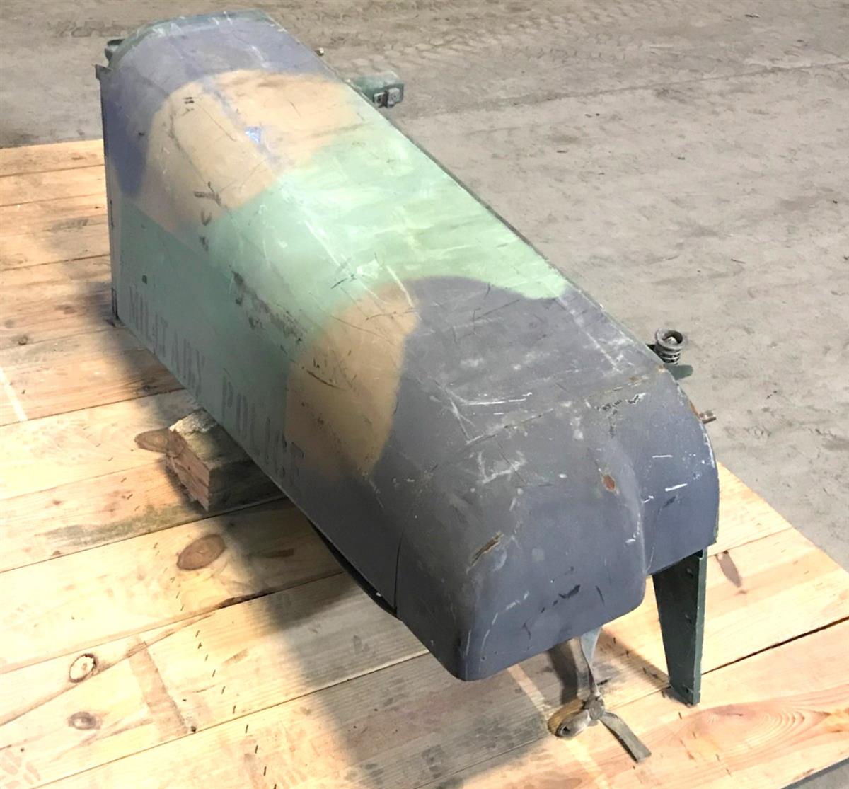 HMMWV Slant Back Hard Top Left Rear Corner (Sponson)