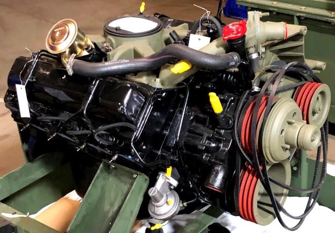 NAVISTAR 6.5L Engine with V-Belt Pulleys for HMMWV