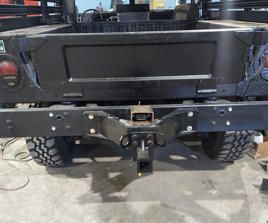 Rear Bumper Extension with Pintle HMMWV