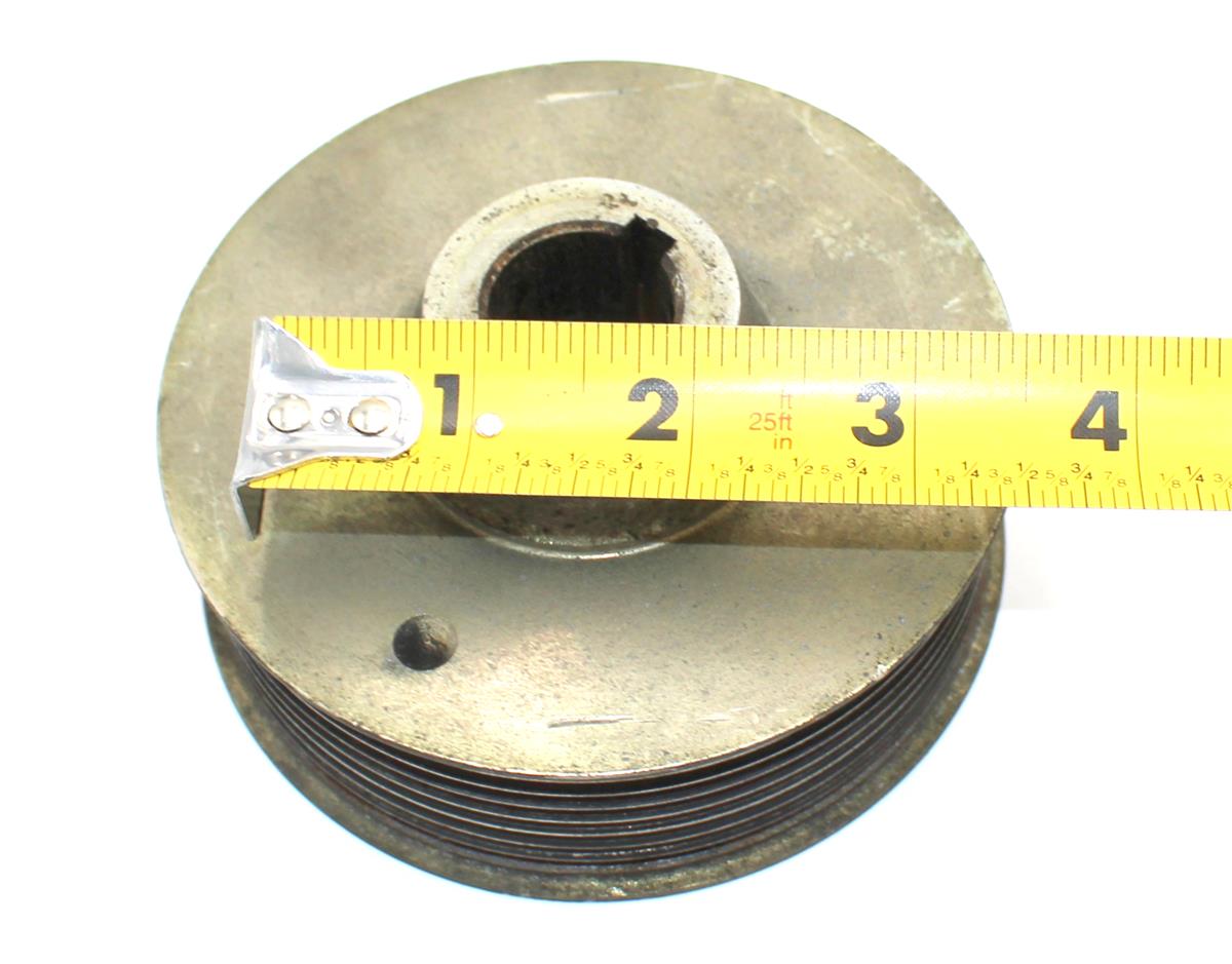 8 Groove Flat Belt Pulley for 200 Amp Alternator HMMWV
