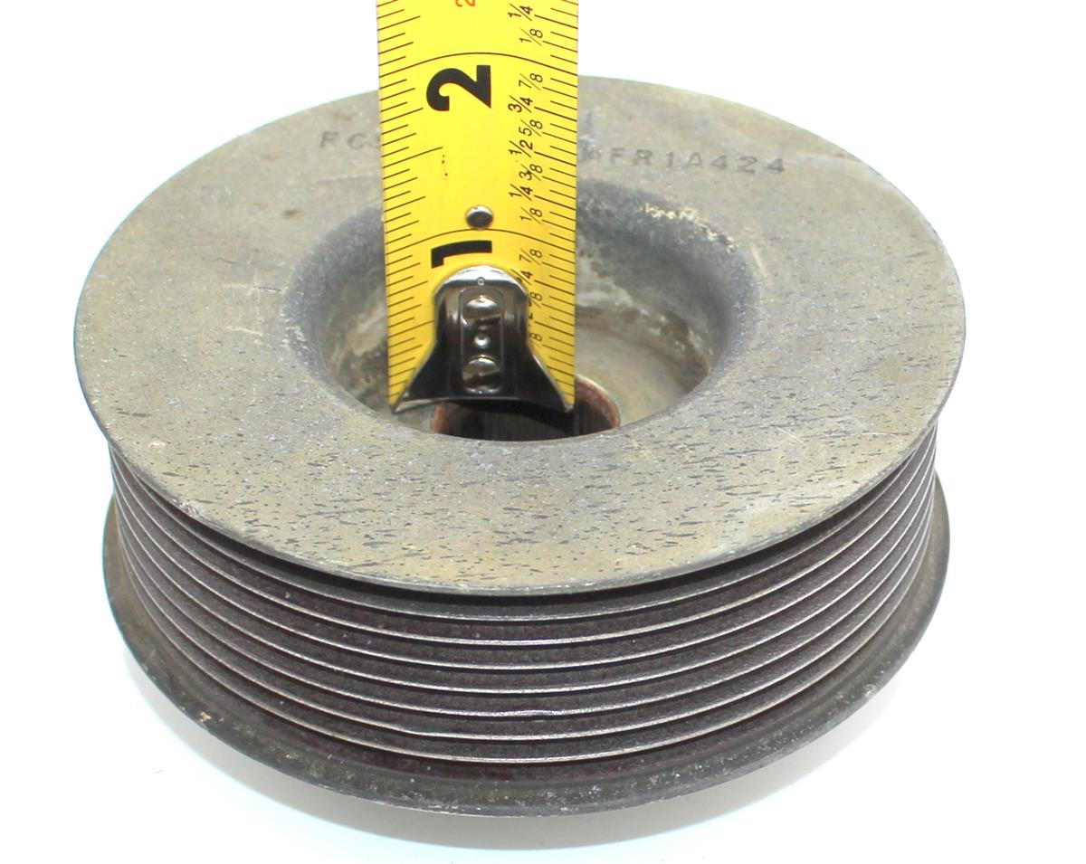 8 Groove Flat Belt Pulley for 200 Amp Alternator HMMWV