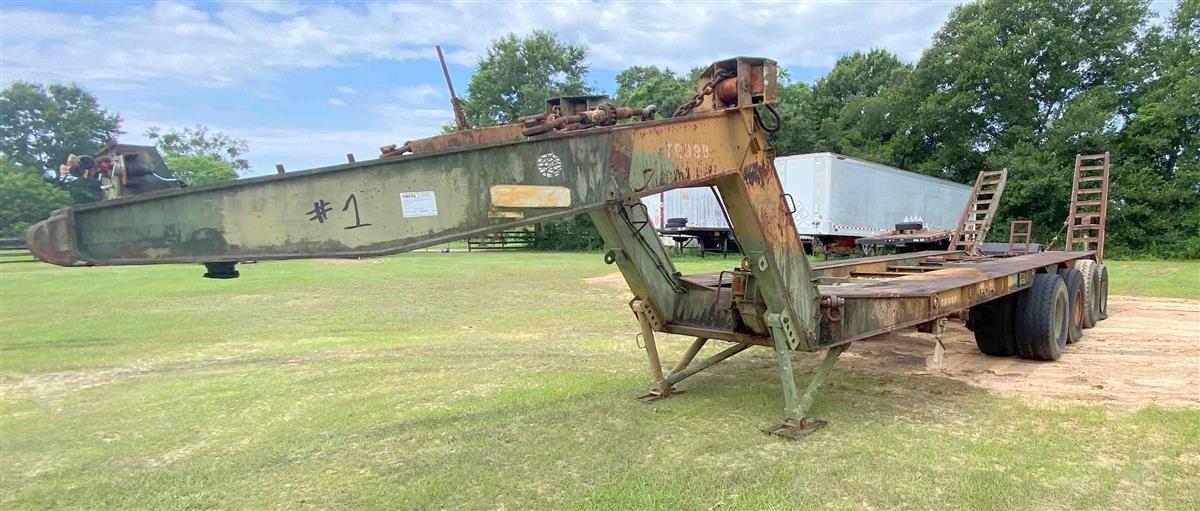 M747 60 Ton Tank Retriever 4 Axle Trailer