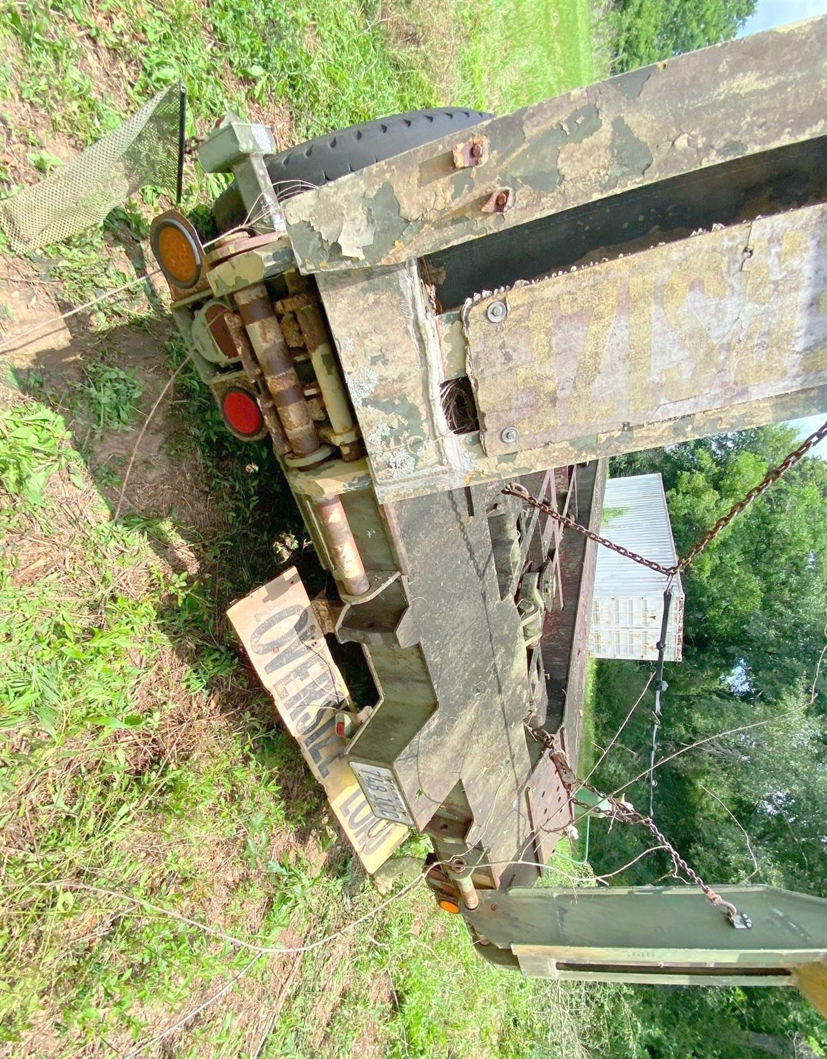 M747 60 Ton Tank Retriever 4 Axle Trailer