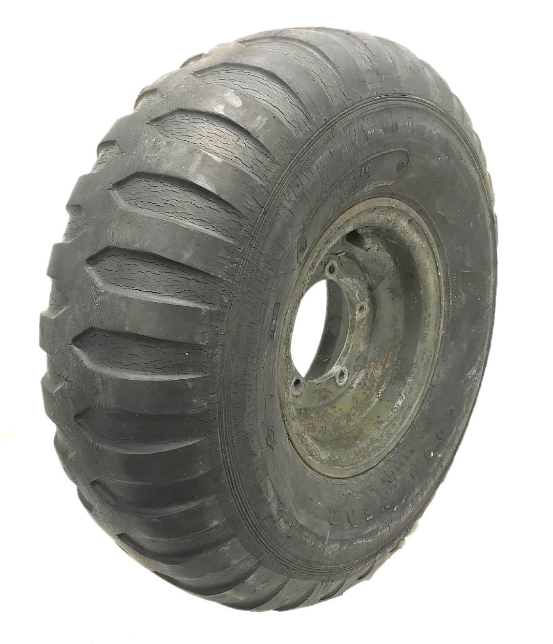 M274 Mule Magnesium Rim / Wheel with 7.5-10 Tire