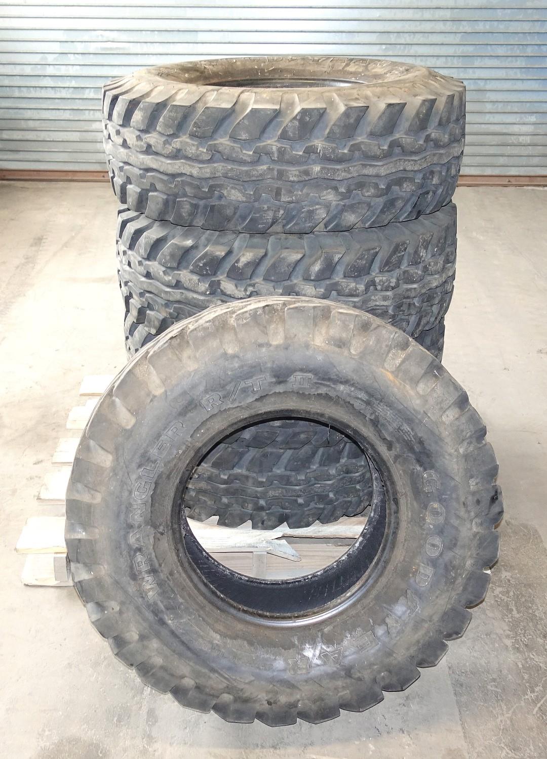 Goodyear Wrangler R/T II 36x12.5-16.5 LT Tires (5 Tire Lot Sale ...