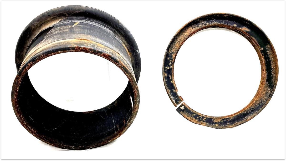 Redco Dayton 15 x 7.5" Rim (Used) for Military Cargo Trailer