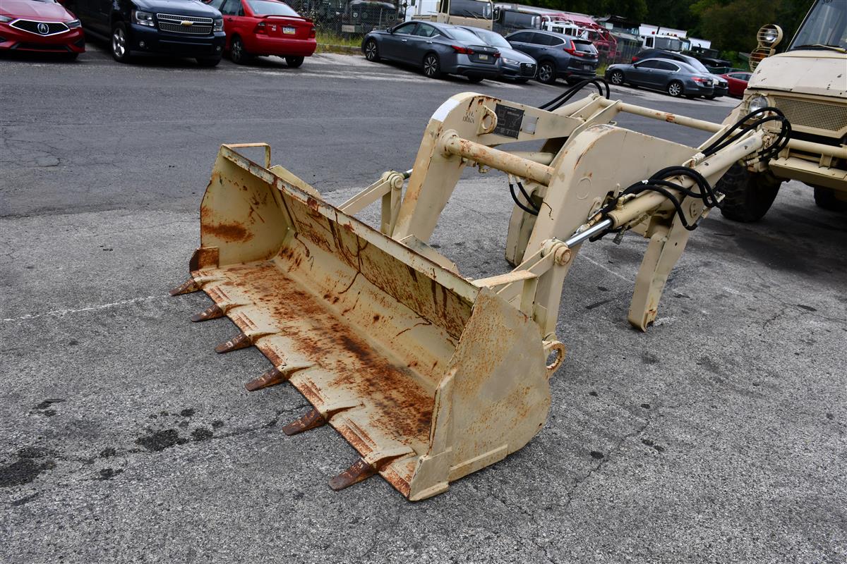 Freightiner Unimog FLU419 with Front End Loader and Rear Case Backhoe ...