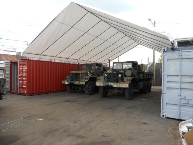 Shipping Container/Work Tent