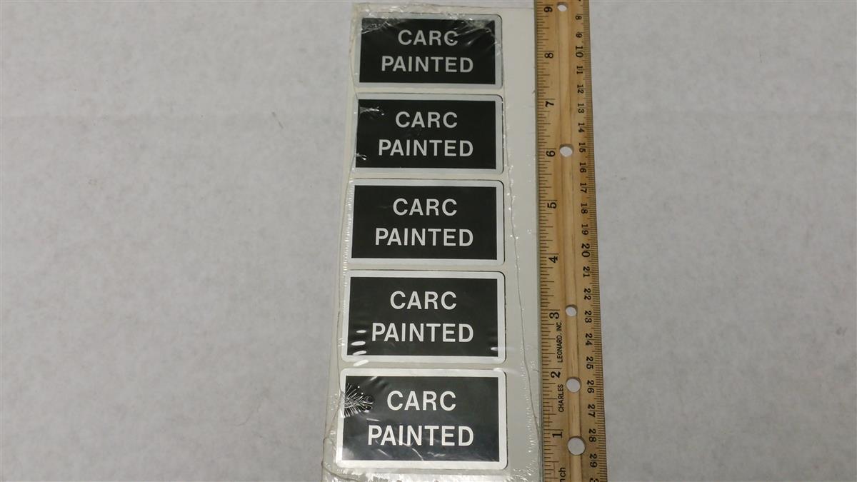 Carc Painted Decal